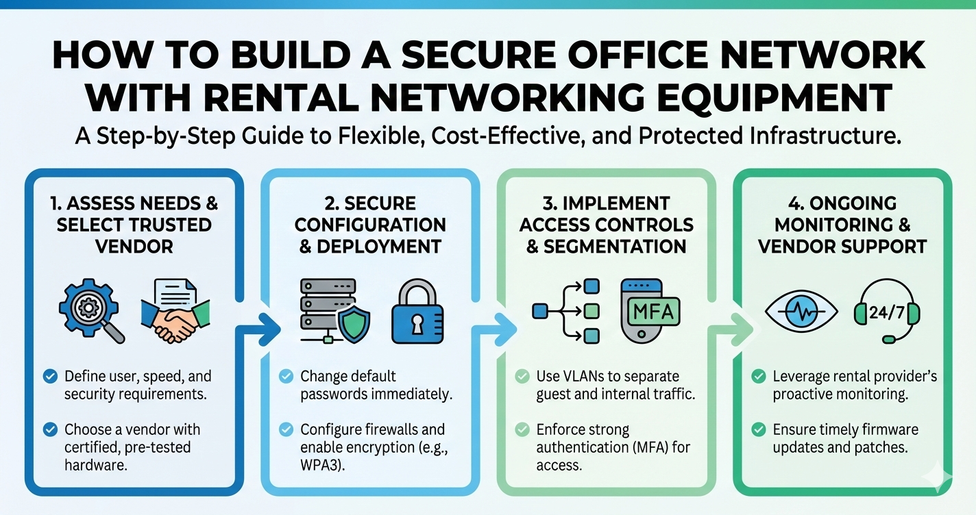 How to Build a Secure Office Network with Rental Networking Equipment ...